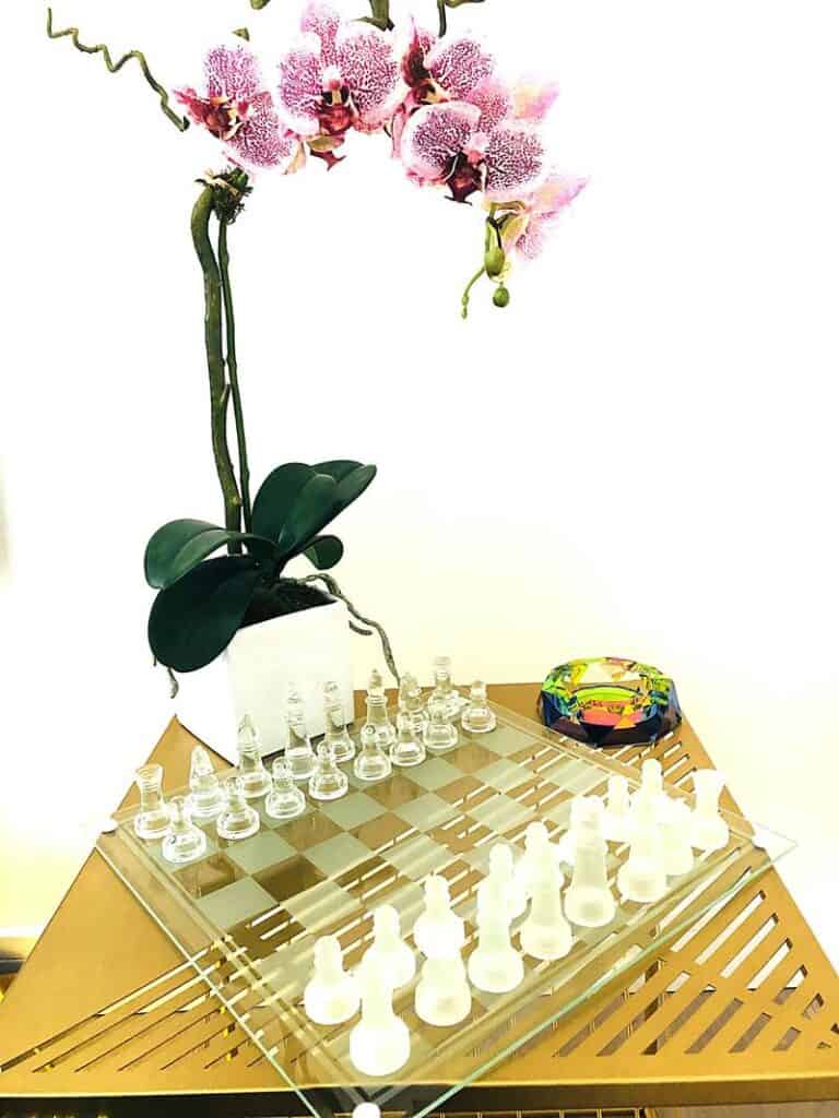 Glass Chess Set - Ace & Luster